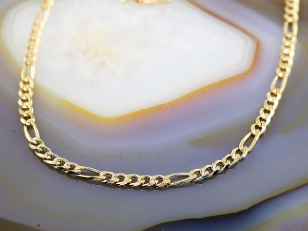 Lant model Unisex Placat cu Aur 18K L779