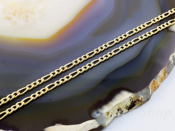 lant Placat cu Aur 18k, model Zale 3+1, cod 742