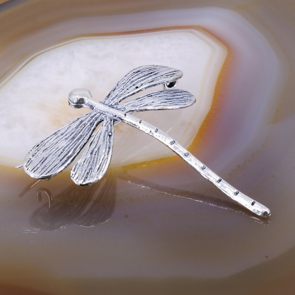 Brosa din Argint model Libelula Dragonfly c327