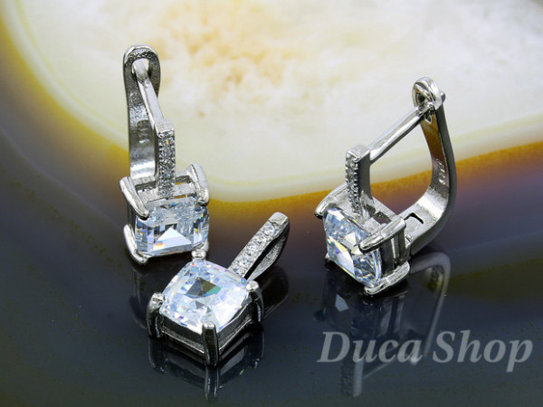 Set din Argint 925, Model Cristale Cubic Zirconia, cod 770