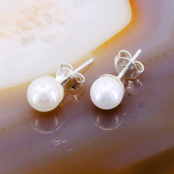 Cercei din Argint 925, Model tip Perle, cod 3616