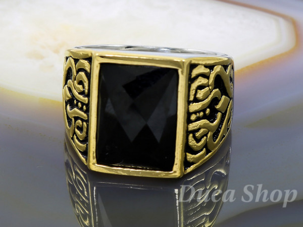 Inel tip Ghiul Placat cu Aur 18K, model Mistic, cod 1216