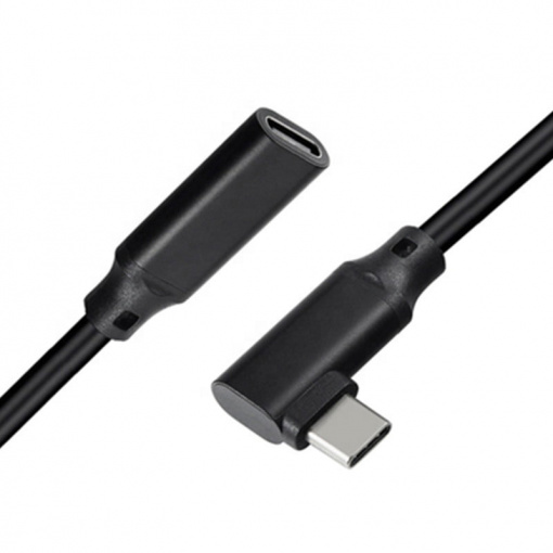 Cablu Extender USB Type-C Basekit TD-USH290, USB Type-C 90 Grade la USB ...