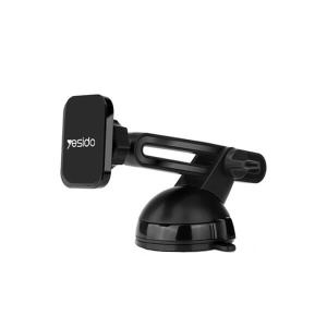Suport Auto cu Ventuza Yesido C39, Fixare Telefon pe Parbriz sau Bord, Prindere Magnetica ...