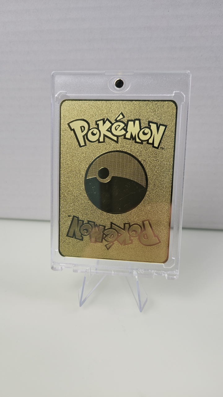 Thicc Pikachu - Carte PokéMetal (Fan Art) Collectible Metal Card