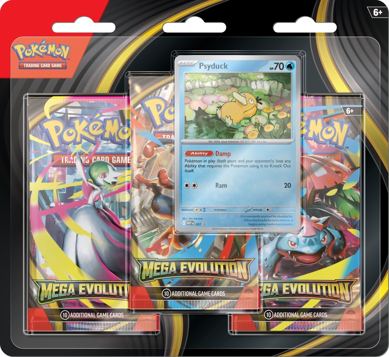 Pokémon TCG : Méga Evolution 3 Blister - Psyduck | PokeMANIA