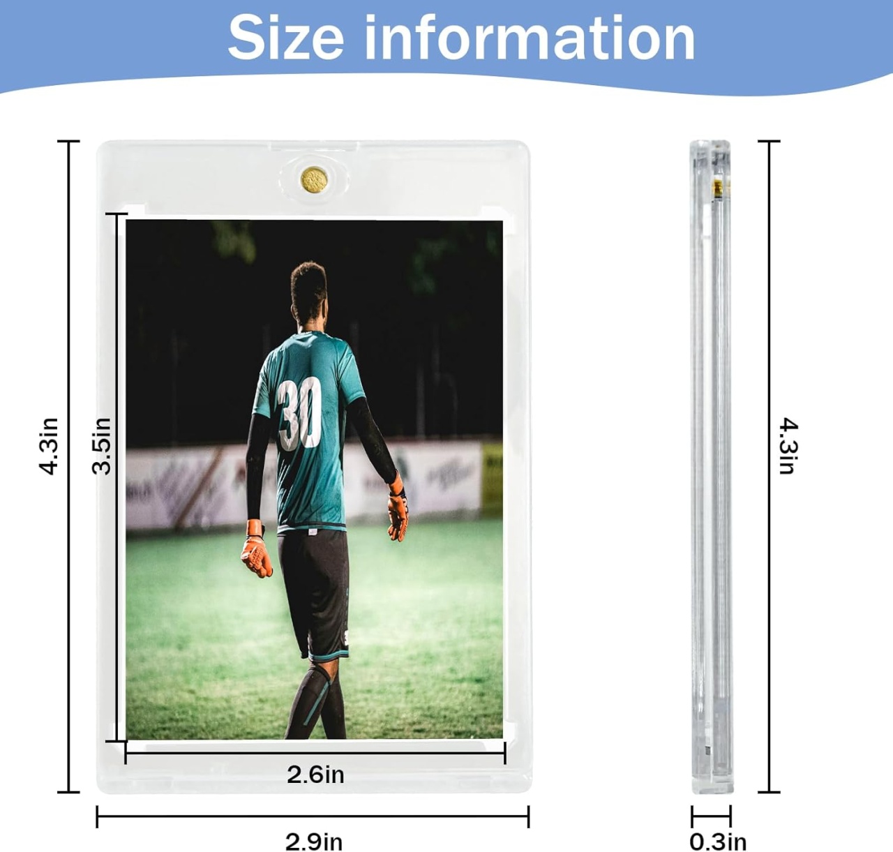 Buy Pokemon Toploader - Magnetic Display Card Holder for Pokemon TCG Cards