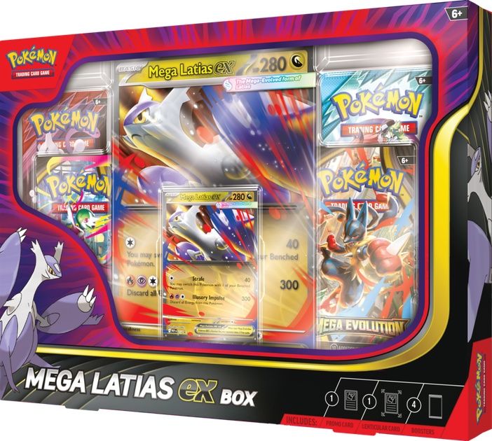 Pokémon TCG Mega Evolution TCG Mega Evolution Enhanced Booster Display ...
