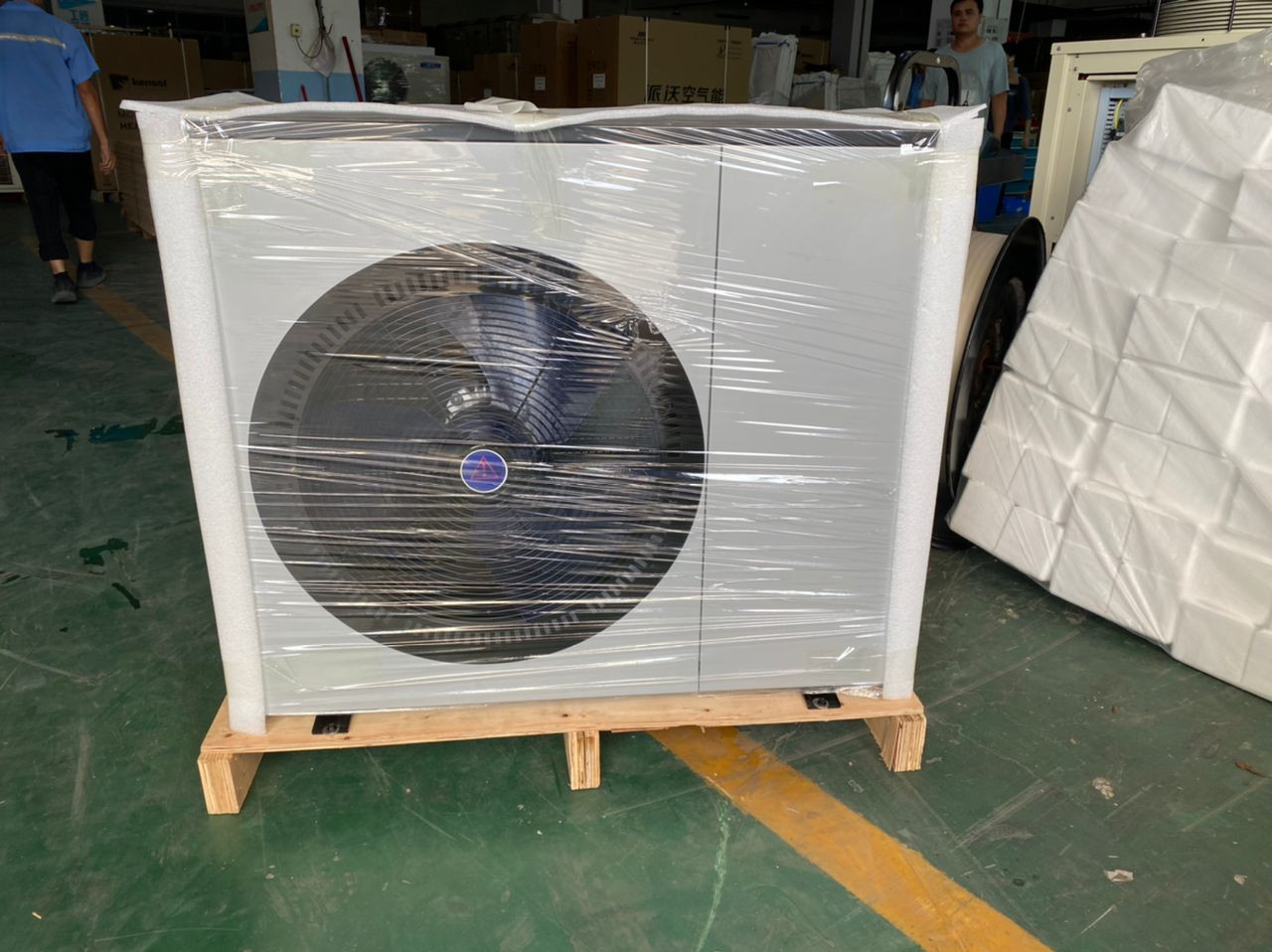 Pompa de caldura aer apa monobloc 8,4kW monofazic full DC EVI inverter