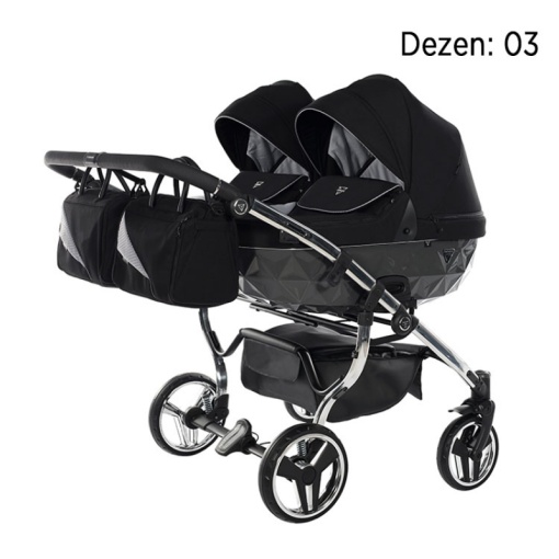 KOLICA ZA BLIZANCE JUNAMA DIAMOND S-LINE V2 DUO SET 3U1 03