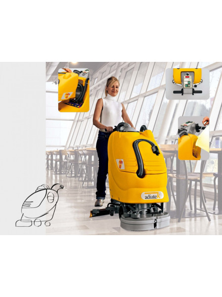 ADIATEK RUBY 55 - masina de spalat si aspirat pardoseli manuala