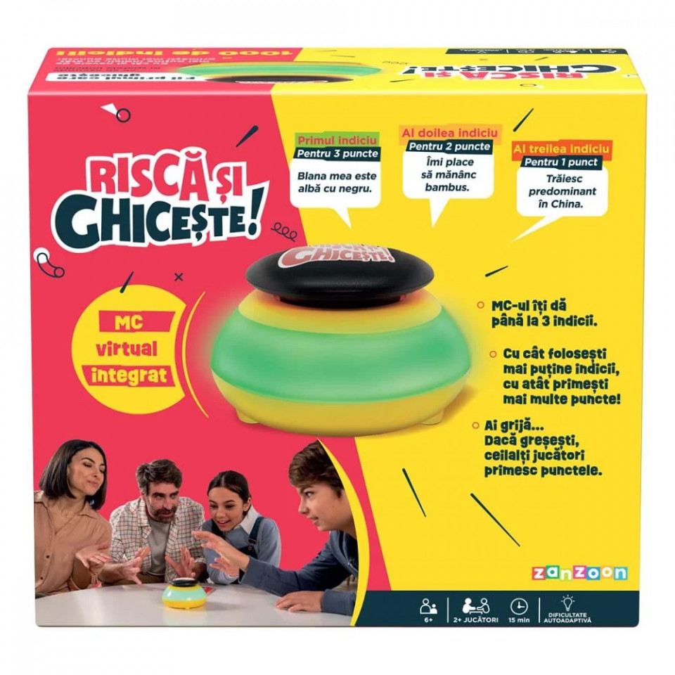 Joc interactiv Noriel, Risca si ghiceste