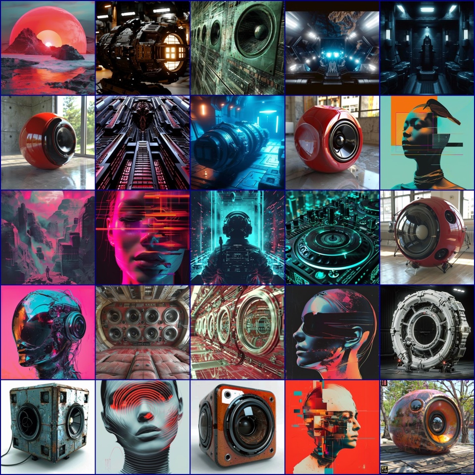 EDM Techno and House Album Covers