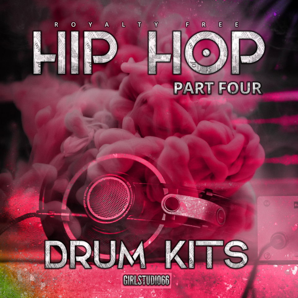 Hip-Hop Drum Kits Vol. 4 – 3100 WAV Samples for Banging Beats