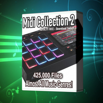 Midi Chords Scales Progressions, Beats and Basslines