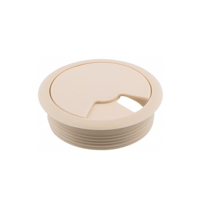 Trecere cabluri D60, plastic, negru