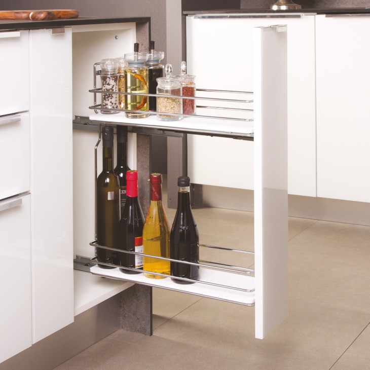 Cos Jolly 300 cu amortizare, Cromat 548.52.260 - HÃ¤fele - Cosuri Jolly