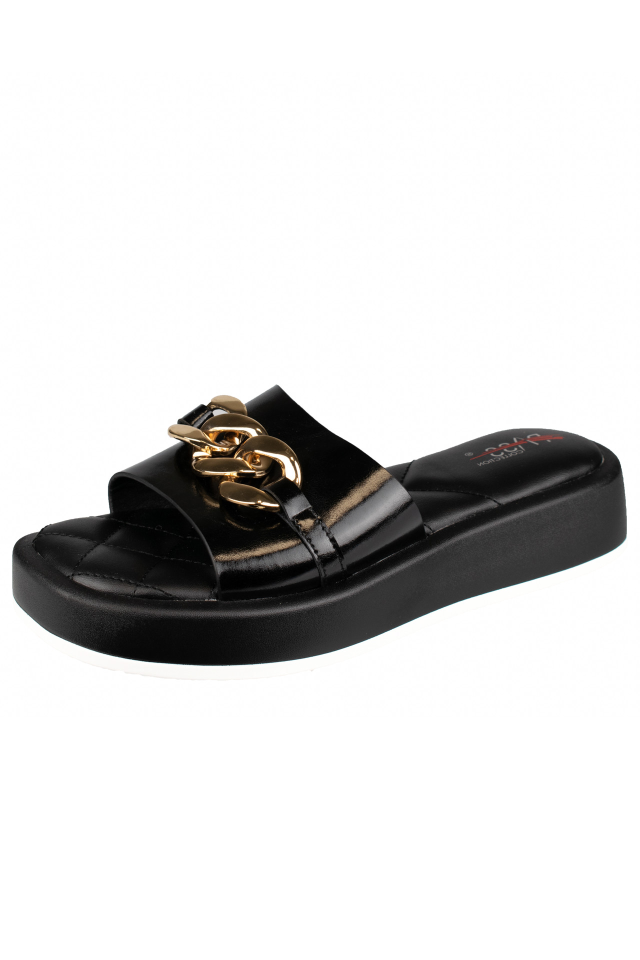 Papuci Pass Collection pentru Femei Summer Slide Sandal Lth H1WC20020B_011