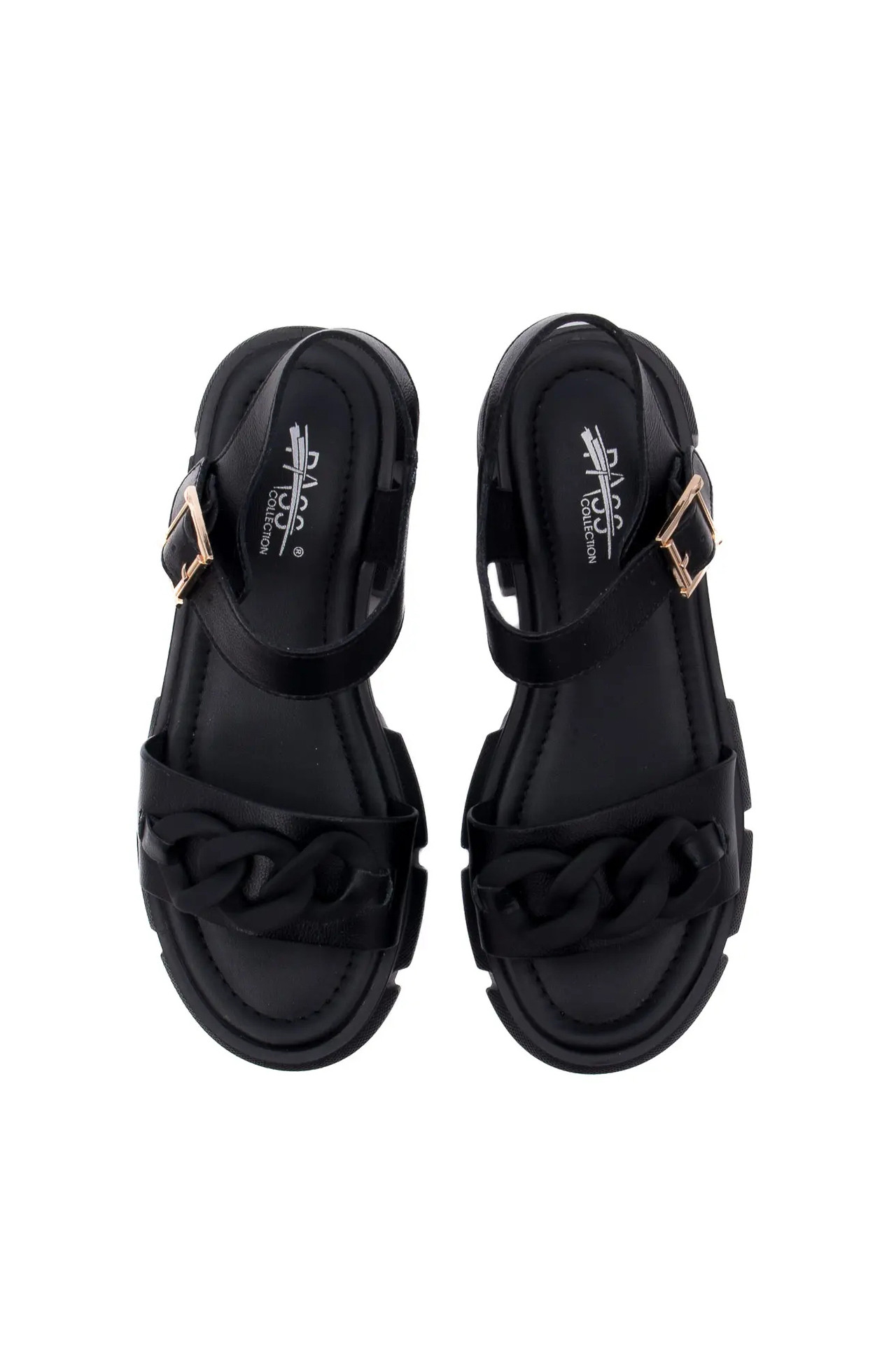 Sandale Pass Collection pentru Femei Summer Sandal Lth H1WC20022A_01N