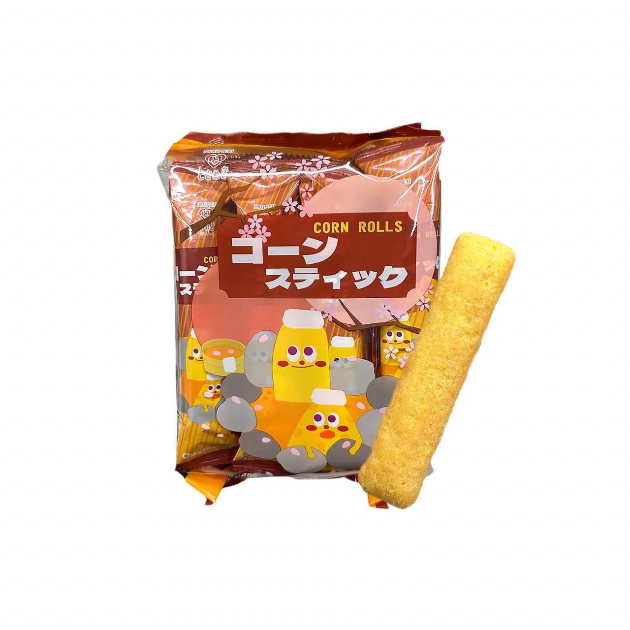 Tokimeki Corn Rolls Cheese Flavor 98g