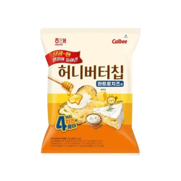 Calbee Honey Butter Chips Quatro Cheese 60g