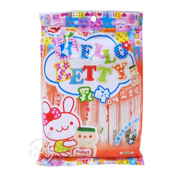 Hello Betty Jelly Strips Yogurt Flavored 300g