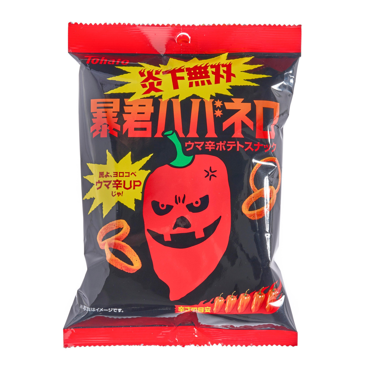 Tohato Potato Snack Hot Chili 52g
