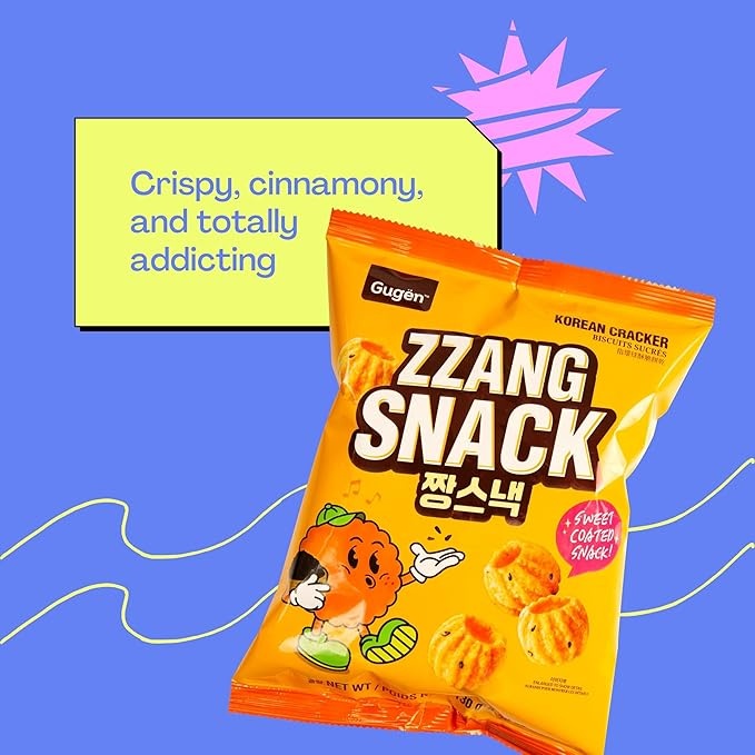 Zzang Snack Sweet Crackers 130g