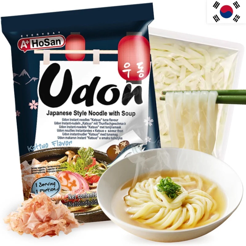 HoSan Udon instant noodles Katsuo tuna flavour 232.6g