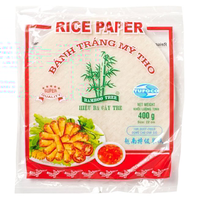 BAMBOO TREE Rice paper Deep Fried 22cm 400g