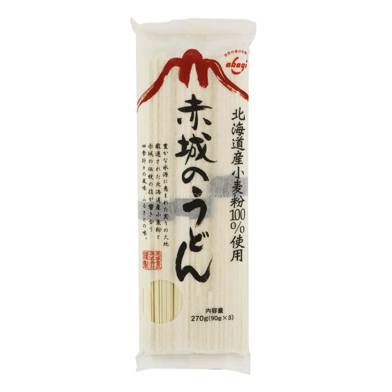 Akagi Joshu Udon (Dried Wheat Noodles) 270g