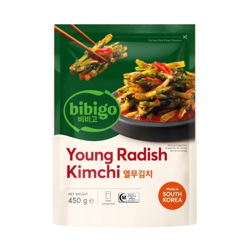 Bibigo Young Radish Kimchi (Yeolmu) 450g