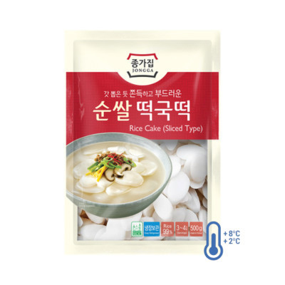 Chongga Rice Cake(Sliced Type) 500G