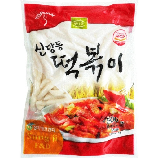Sungji Thin Rice Cakes 500g (for Teokbokki)