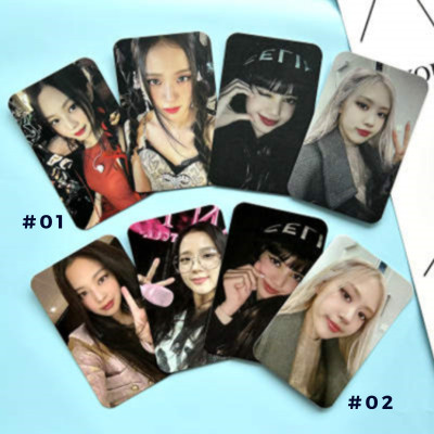 BlackPink Photocards (4 buc.) - Born Pink (#02)