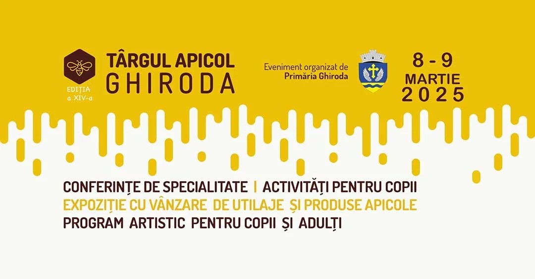 Târgul Apicol Ghiroda 2025 – 8-9 Martie: Produse și Echipamente Apicole