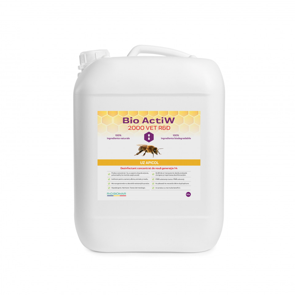 Bio ActiW 2000 Vet R&D Dezifectant Apicol Concentrat 5 Litri