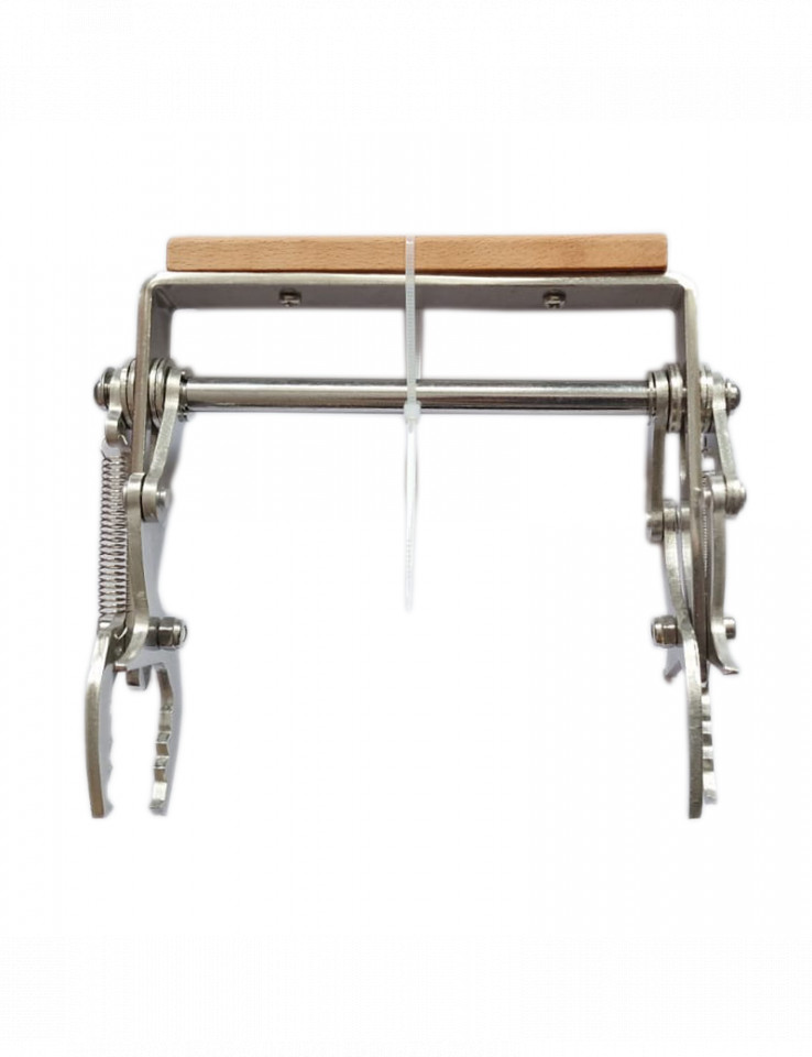 Cleste Apicol de Ridicat Ramele Profesional din Inox cu Mâner din Lemn