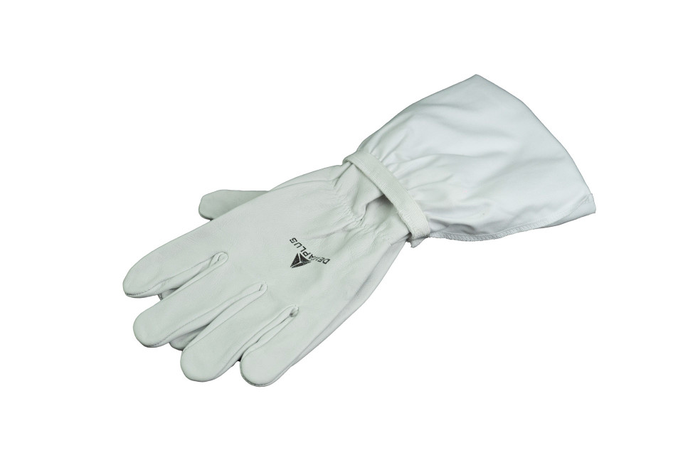 Manusi apicole din piele de bovine