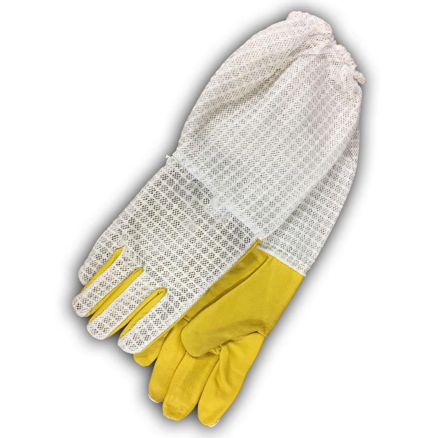 Manusi apicole din piele ventilate total