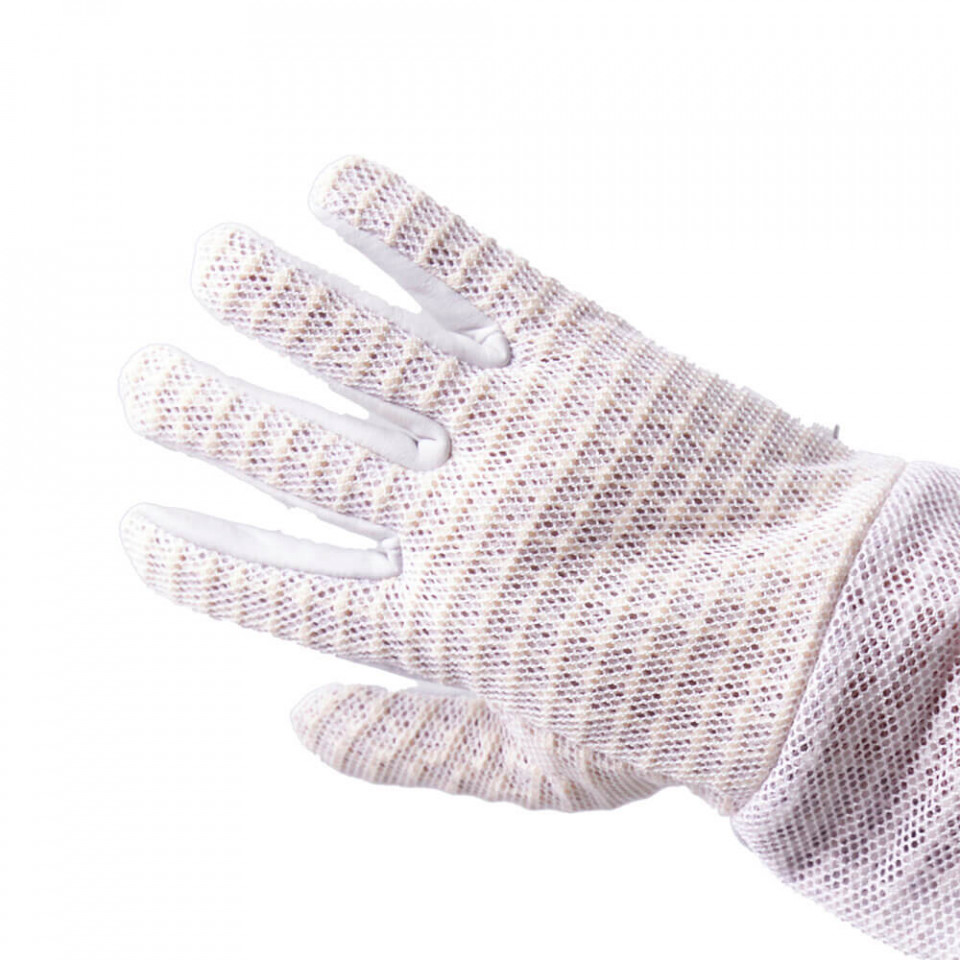 Manusi apicole din piele ventilate total