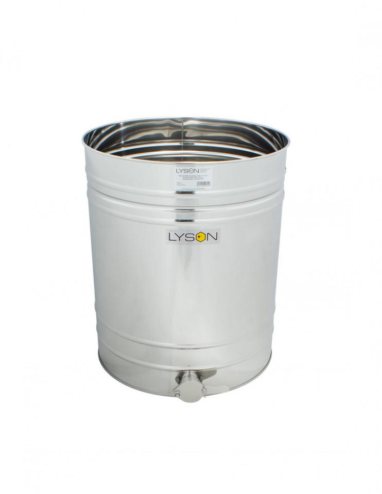 Maturator miere 200 l inox cu canea din inox fara manere - Lyson