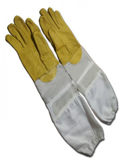 Manusi apicole ventilate din piele