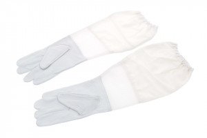 Manusi apicole cu aerisire din piele naturala - Onomeus