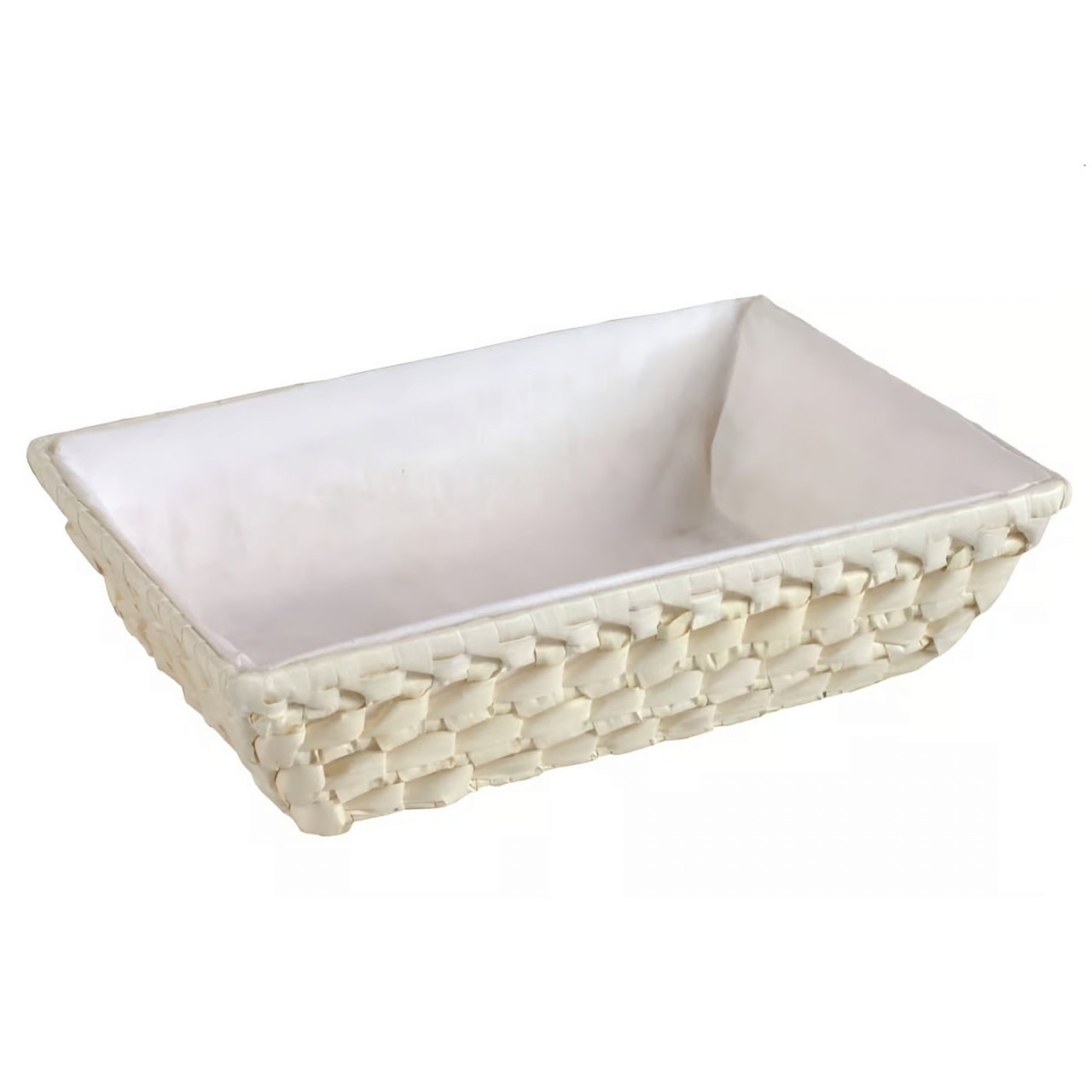 Cos dreptunghiular captusit cu material 25x18cm, Palma