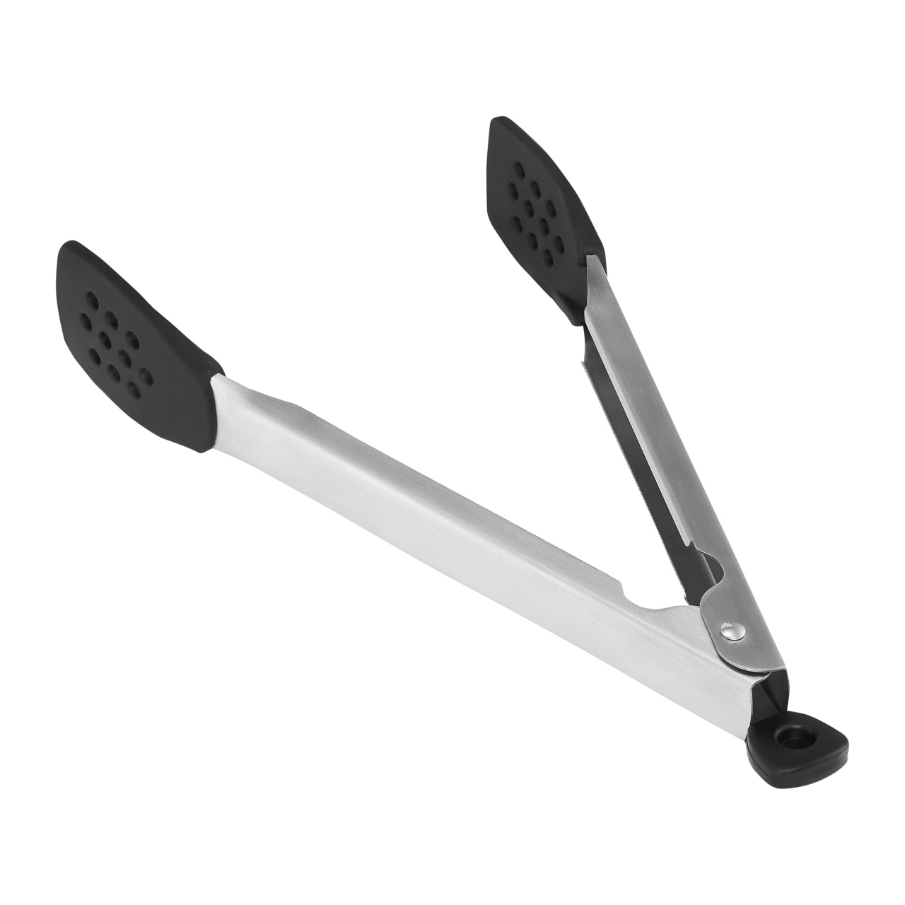 Cleste universal 28cm, capete perforate silicon negru, Snap