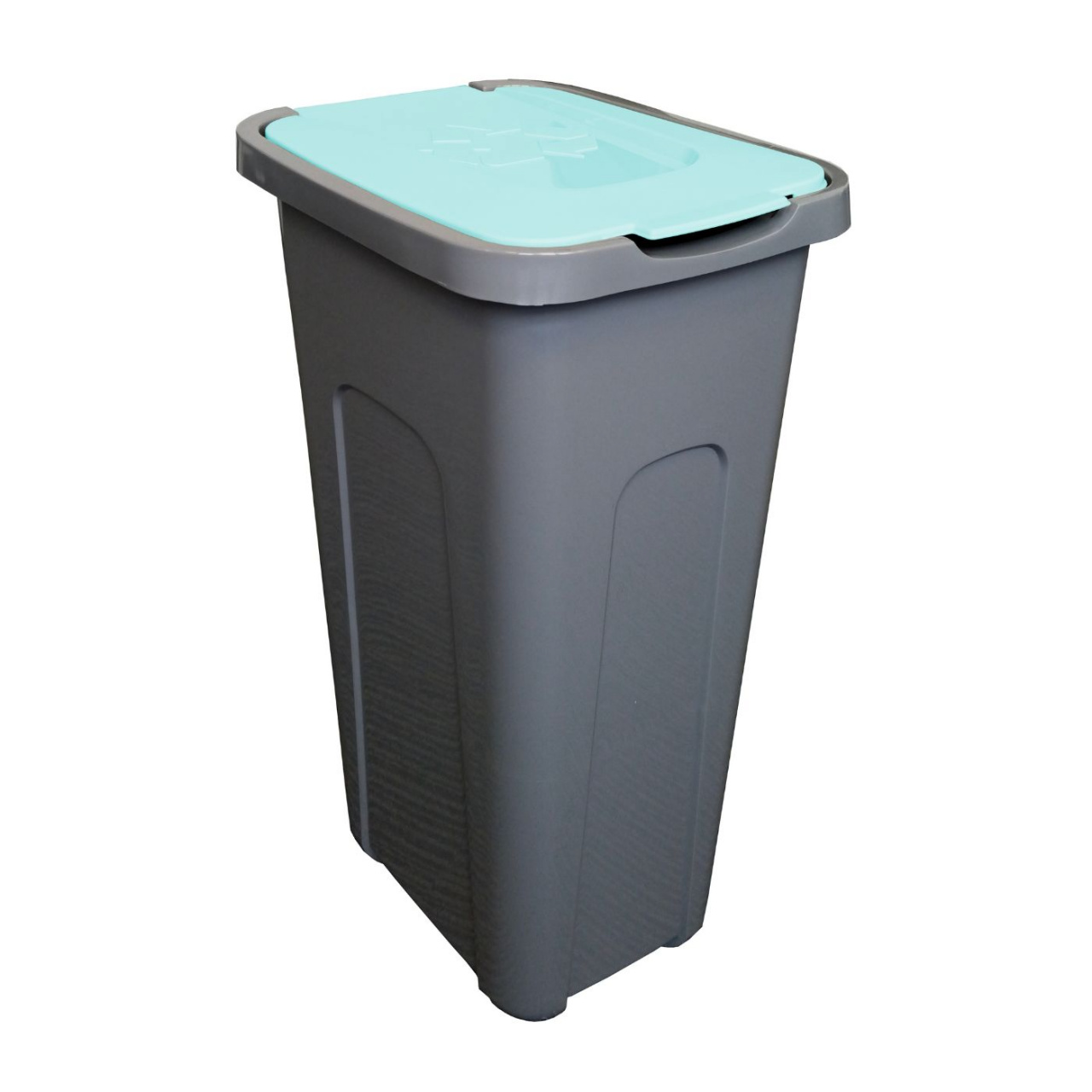 Cos de gunoi 30L, capac albastru, Greg