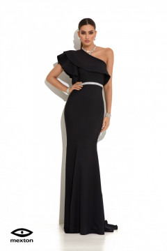 Rochie Mexton Eleganta Tip Sirena Neagra