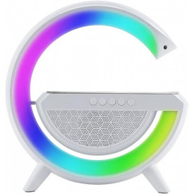 Boxa Bluetooth 7W cu Lampa Veghe lumina multicolora RGB, Incarcator ...