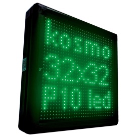 35x35CM Firma luminoasa exterior programabila telefon LED P10, Afisaj ...
